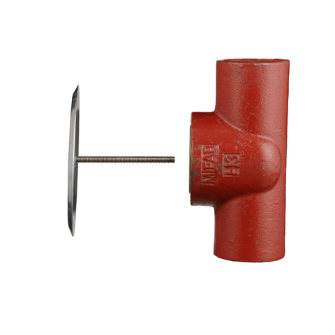 Cast Iron Stack Cleanout with Plug and Smooth Access Cover