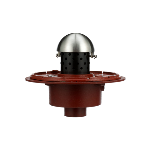 Large Planting Area Drain with 8" High Perforated Standpipe and Dome