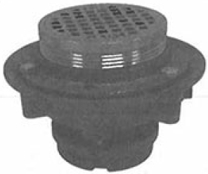 Model # F113P-C-7-1 F110-C - Floor Drains with 7" Dia. Cast Iron Body ...