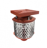 R1100-PJ Small Promenade Deck Drain with Stainless Steel Ballast Guard