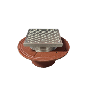 C1100-S Floor Cleanout with Adjustable Cover and Plug - Mifab