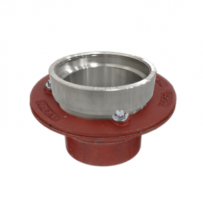 F1100-C-DD Drain with Adjustable Hub Indirect Waste Strainer - Mifab