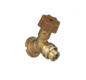 HY-9041-NPB Low Brass Wall Faucet 3/4" Connection - Mifab