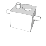 MI-NEUT-NT-2A Point of use Under Sink Acid Neutralization Tank - Mifab