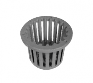 MIFAB lacquered cast iron sediment bucket with slots