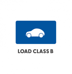 Load Class B: EN 1433 - 28,100 lbs., 125kN, 580 PSI - Mifab