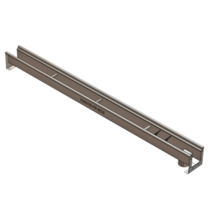 P6060-LT 6” Wide, 4" Internal Width Stainless Steel Lint Trough Drain ...