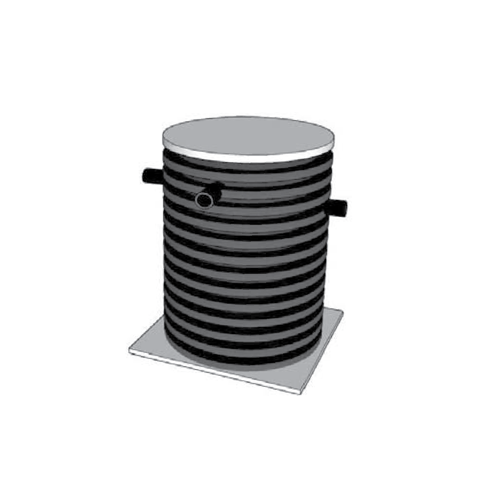 MI-NEUT-B Below Ground/Direct Burial Acid Neutralization Tanks - Mifab