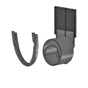 T1400-PEO Combination End Outlet / End Cap for All T1400 GRP Channels ...