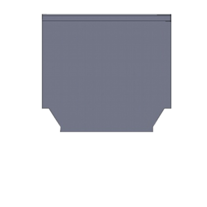 T1700-PEC End Cap for T1700N Polymer Concrete Channels - Mifab